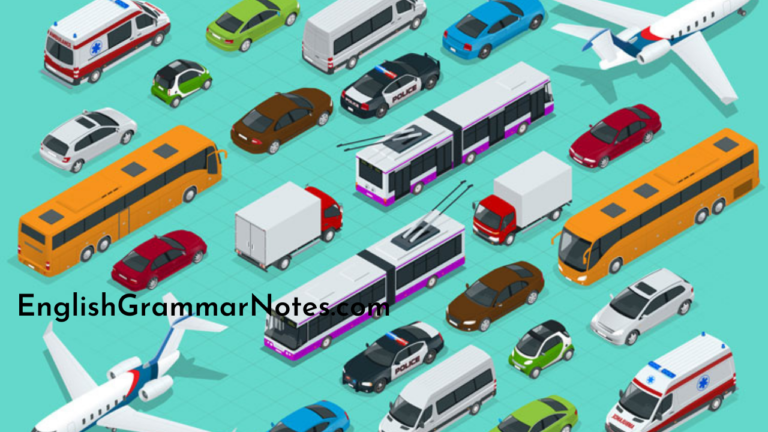 Transport Idioms | List of Transport Idioms With Meaning and Examples ...