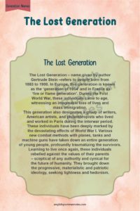 Generation Names | List of Generation Names With Description – English ...