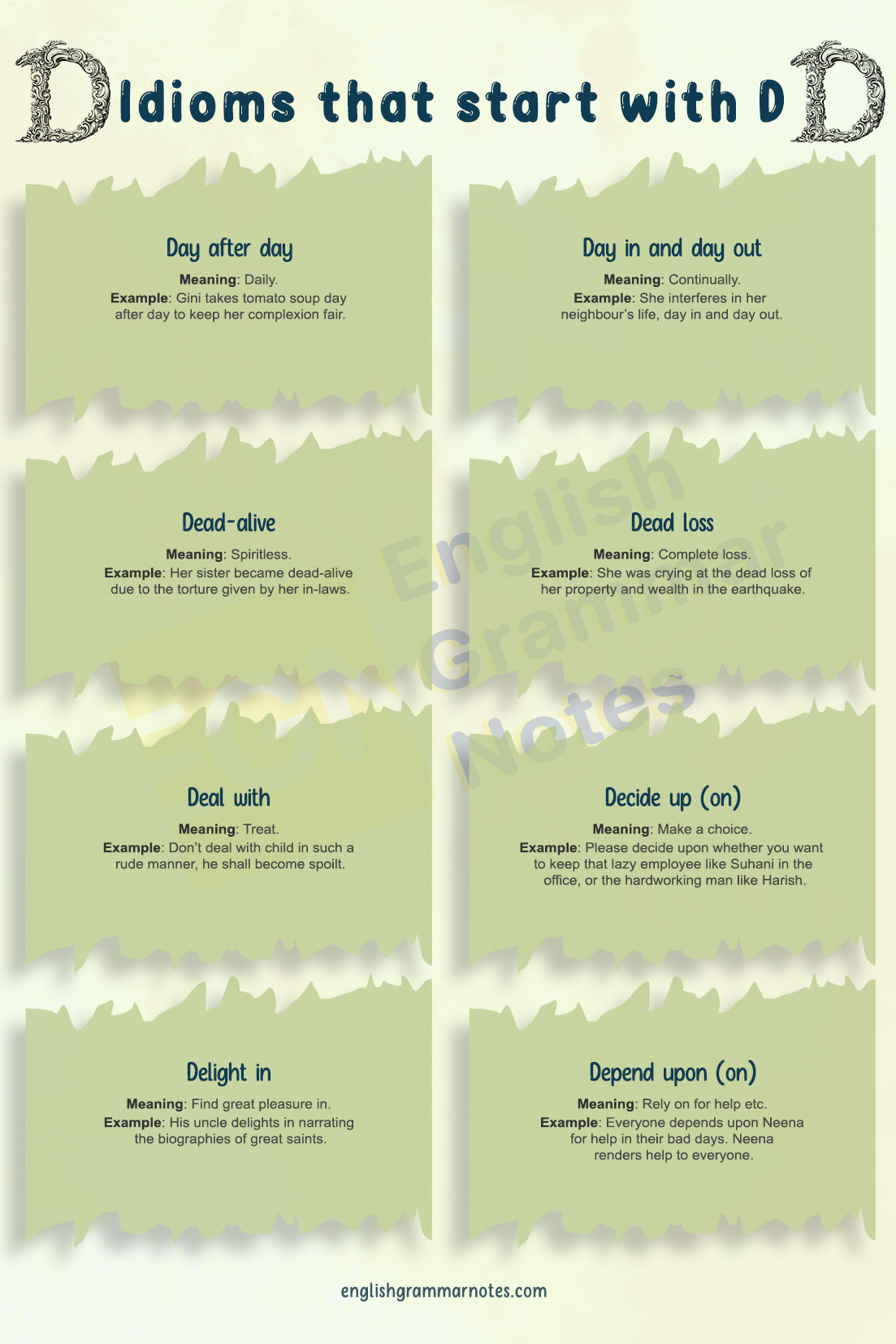Idioms That Start With D Important Phrases That Starting With Letter Idioms That Start With D Important Phrases That Starting With Letter