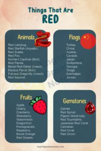 Things That Are Red | Everything About The Things That Are Red ...