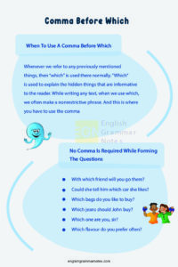 Comma Before Which | When to Put a Comma Before Which – English Grammar ...