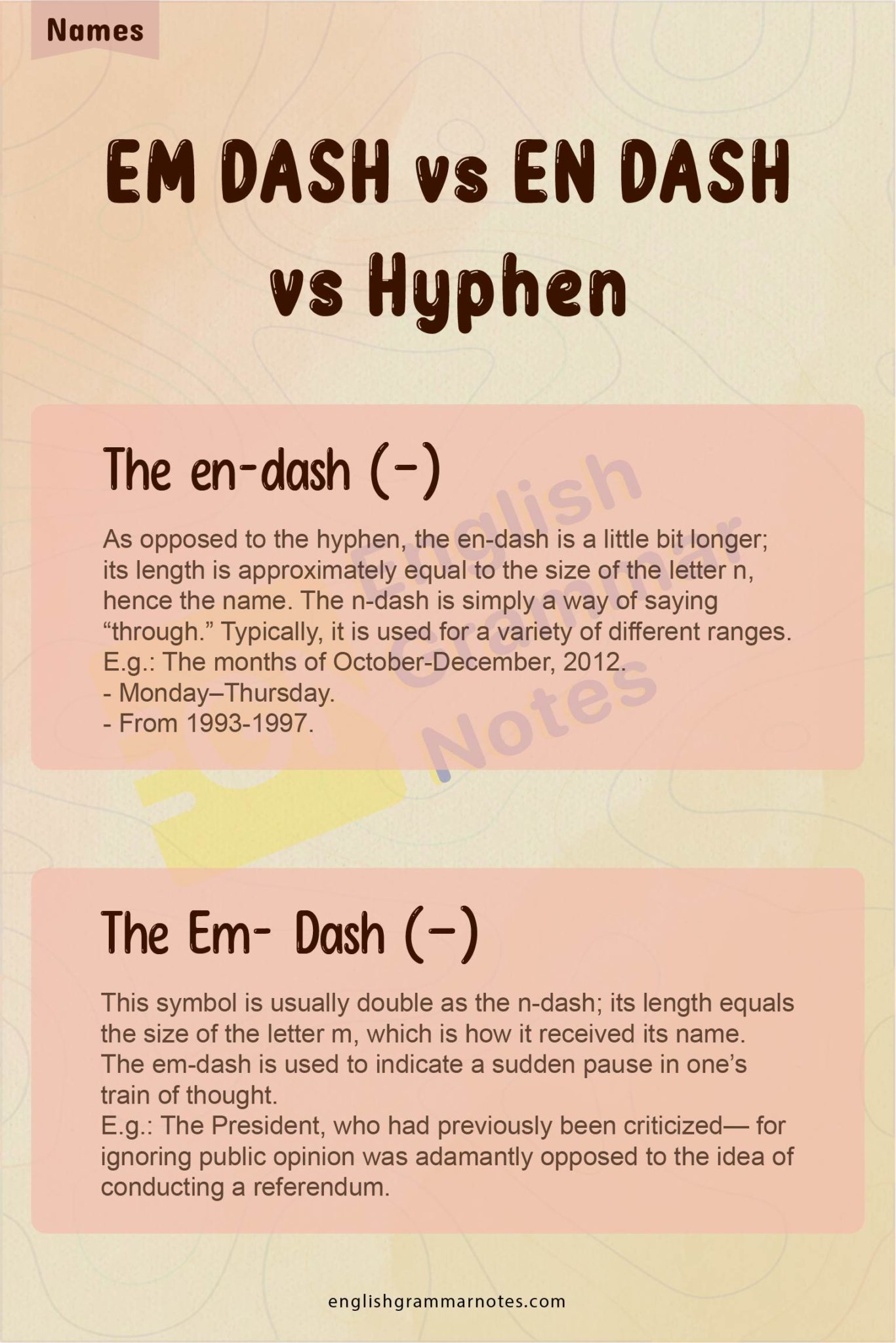 EM DASH vs EN DASH vs Hyphen | How to Type Them into Your Computer ...
