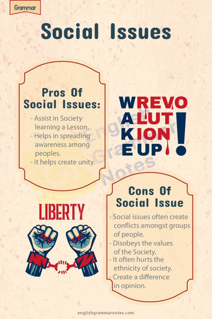 Examples of Social Issues for your Essays | Meaning, Pros and Cons ...