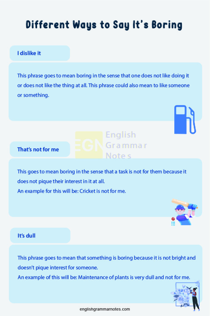 Say Its Interesting and Its Boring | Different Ways to Say It’s ...