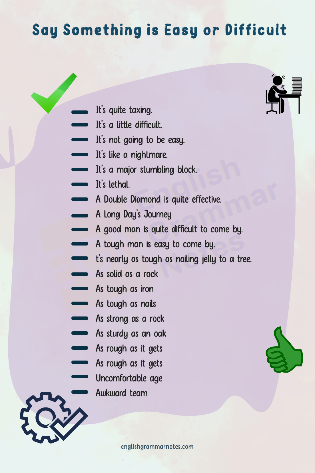 Say Something Is Easy Or Difficult 145 Other Ways To Say Something Is EASY Or DIFFICULT 