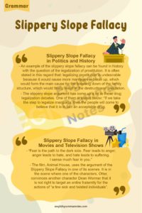 Slippery Slope Fallacy Examples in Politics, History, Movies and ...