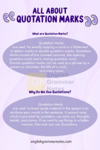 Quotation Marks | What Are They and When do We Use Them? – English ...
