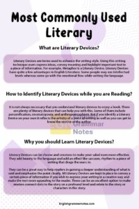 Most Commonly Used Literary Devices that Every Writer Should Know ...