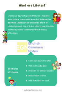 Litotes – Definition, Meaning, Synonyms and Examples | How to Pronounce ...