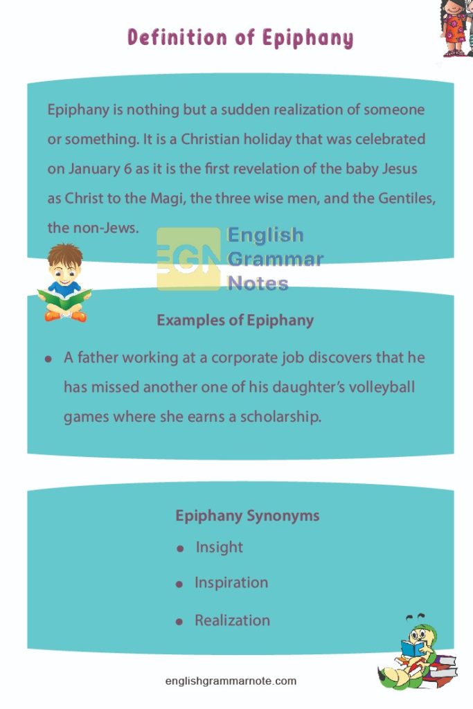 Epiphany – Synonyms, Examples & Definition | How to Use this Epiphany ...