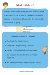 Hubris – Definition, Synonyms, & Examples | What is Hubris & How does ...