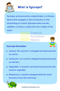Syncope – Definition, Meaning, Synonyms | Syncope Literary Device ...