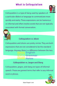 Colloquialisms – Definition, Meanings and Examples | How to Pronounce ...