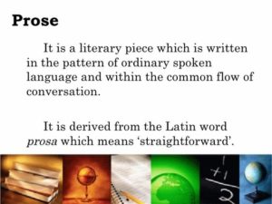 Prose | Definition, Meaning, Examples, Types, Features, Synonym ...